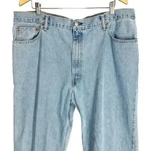 Levi's | Jeans | Levis Jeans Mens 42x3 Light Blue Denim 550 All Cotton ...